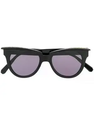 Philipp Plein Crystal Embellished Sunglasses - Black