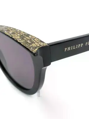Philipp Plein Crystal Embellished Sunglasses