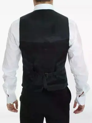 Dolce & Gabbana Pointed-hem V-neck Waistcoat
