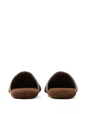 Versace Cotton Terry Jacquard Medusa Slippers