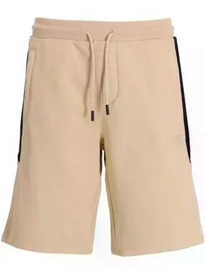 Karl Lagerfeld Logo Patch Drawstring Shorts