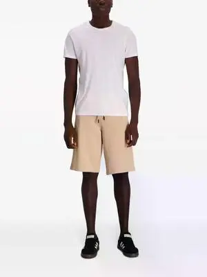 Karl Lagerfeld Logo Patch Drawstring Shorts