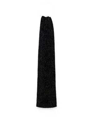 SILVIAN HEACH Knitted Scarf - Black