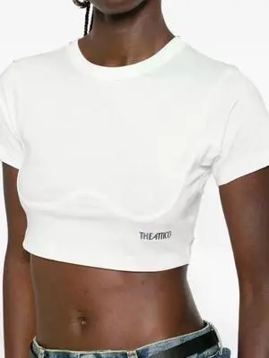 Attico Cropped T-shirts For Women