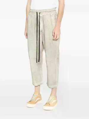 THOM KROM Drawstring-waist Cropped Trousers