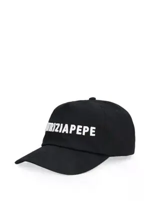 Patrizia Pepe Logo Baseball Cap - Black