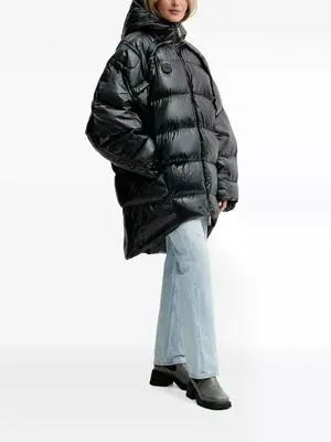 MMC STUDIO Apollo Hooded Padded Coat - Black
