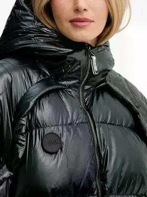 MMC STUDIO Apollo Hooded Padded Coat - Black