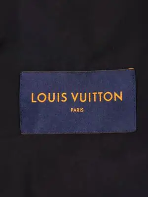 LOUIS VUITTON Embossed Logo Blouson Jacket