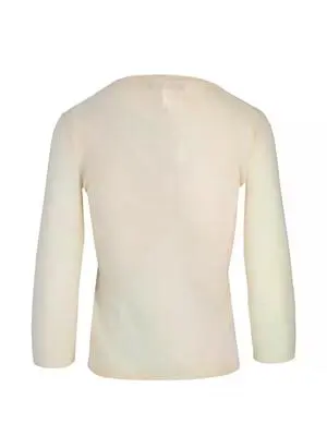 LA ROSE Fine-knit Three-quarter Sleeve Sweater