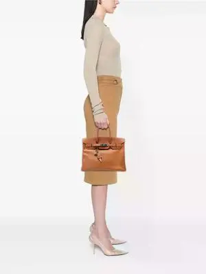 Hermès 2009 Epsom Birkin 35 Handbag - Brown