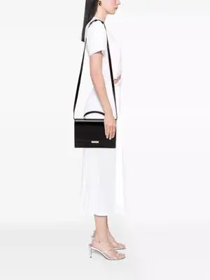 Saint Laurent Leather Top Handle Bag Satchel - Brown