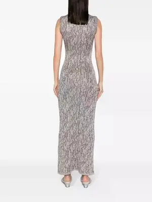 Acne Studios Sequin-embellished Knitted Maxi Dress