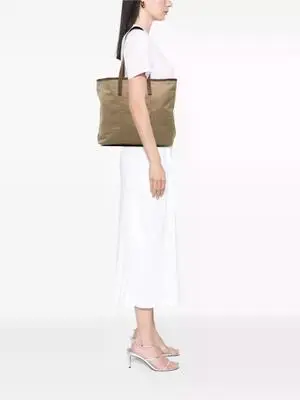 Prada Canvas Canapa Logo Tote Bag