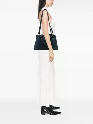 Prada Denim Satchel - Blue