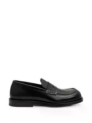 AMI Paris Leather Loafers