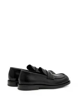 AMI Paris Leather Loafers