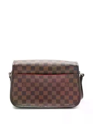 LOUIS VUITTON Damier Ebene Sologne Crossbody Bag