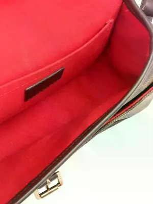 LOUIS VUITTON Damier Ebene Sologne Crossbody Bag