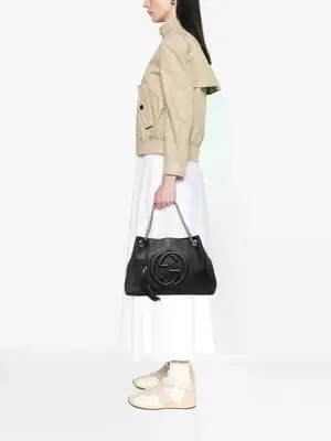 Gucci Soho Chain Tote Bag - Black