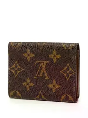LOUIS VUITTON 1997 Monogram Envelope Business Card Holder