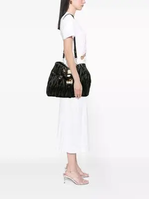 Miu Miu Matelasse Nappa Coffer Satchel