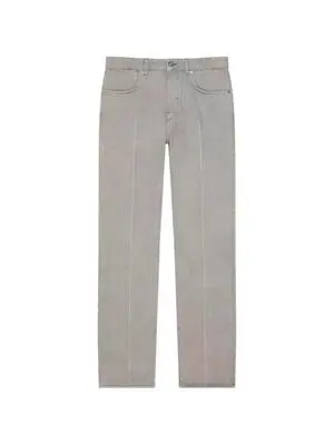 Givenchy Straight-fit Logo Patch Jeans