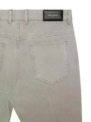 Givenchy Straight-fit Logo Patch Jeans