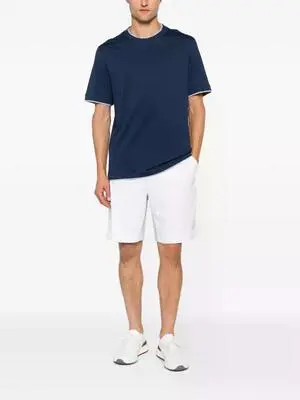 Brunello Cucinelli Contrast-trim Cotton T-shirt
