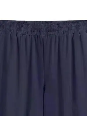 OFLAB 24002 Elasticated-waistband Side-slit Shorts