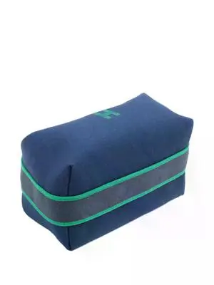 Hermès Toile Bride A Brac Case Vanity Bag - Blue