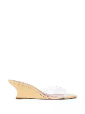 Staud Brigitte Sandals With Contrast Topstitching