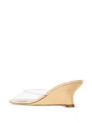 Staud Brigitte Sandals With Contrast Topstitching