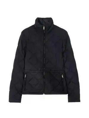 Burberry Quilted Nylon Jacket With Drawcord Waist