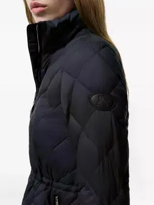 Burberry Quilted Nylon Jacket With Drawcord Waist