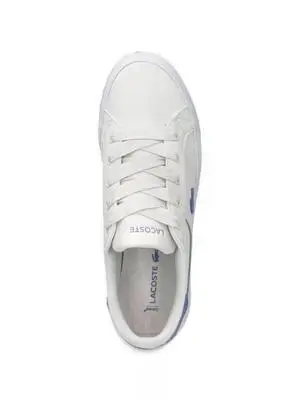Lacoste Logo Patch Platform Sneakers - White