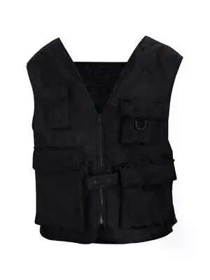 Dolce & Gabbana Paisley-embossed Quilted Gilet