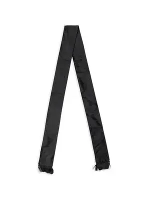 Dolce & Gabbana Fringe-trim Silk Scarf - Black