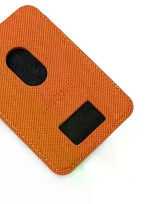 Lacoste Logo-plaque Textured Card Holder