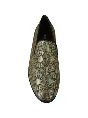 Dolce & Gabbana Floral Jacquard Loafers