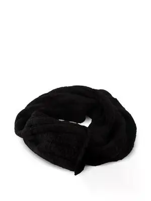 Dolce & Gabbana Cable-knit Scarf - Black