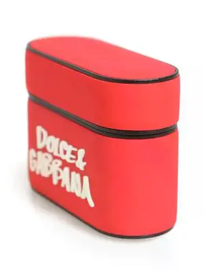 Dolce & Gabbana Logo-embossed Airpods Case