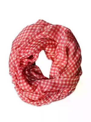 Dolce & Gabbana Check-pattern Silk Scarf