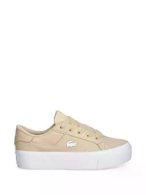 Lacoste Logo-patch Platform Sneakers - Neutrals