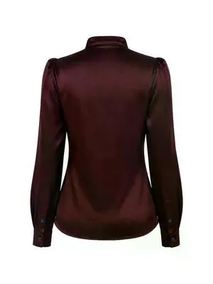 Dolce & Gabbana Silk Bow Detail Blouse