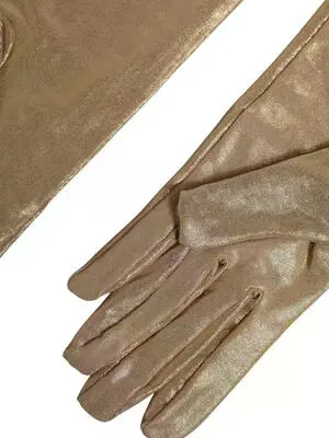 Dolce & Gabbana Metallic Elbow-length Gloves