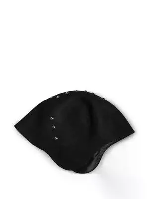 Dolce & Gabbana Embellished Wool Cloche Hat