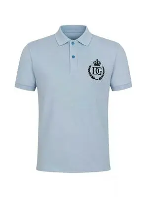 Dolce & Gabbana Logo-embroidered Polo Shirt