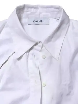 AGLINI Embellished Asymmetrical Shirt
