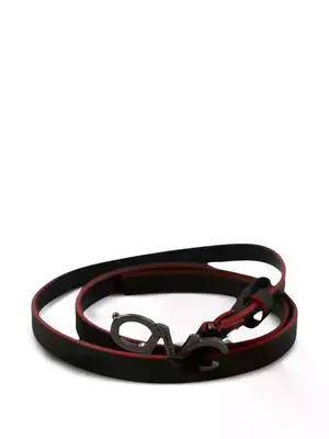Costume National Leather Belt - Black